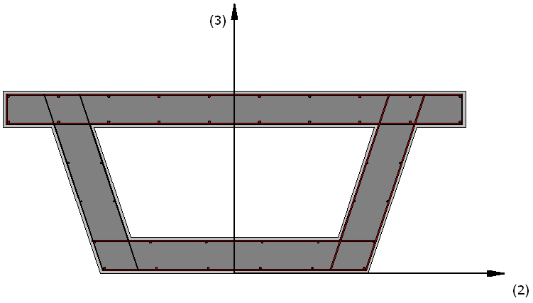 Reinforced concrete box-girder section - rcbgs