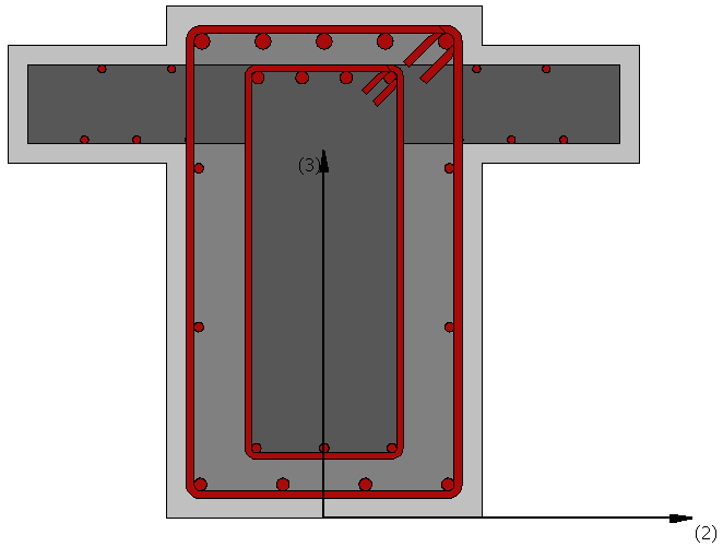 Reinforced concrete jacketed T-section - rcjts
