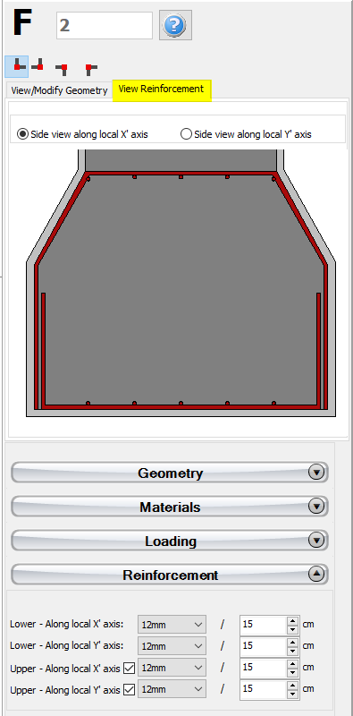 Insert Individual Footings